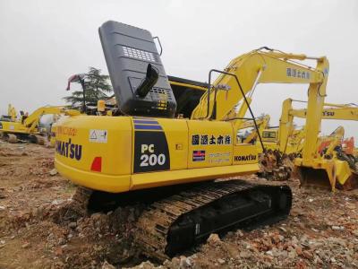 China Veelzijdige gebruikte Komatsu graafmachine met een emmercapaciteit van 0,8 m3 Maximale graafdiepte 6620 mm Te koop