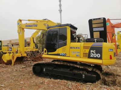 China Veelzijdige gebruikte Komatsu graafmachine met een emmercapaciteit van 0,8 m3 Maximale graafdiepte 6620 mm Te koop