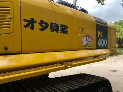 Cina PC400-7 Escavatore Komatsu Usato Dislocamento 11.04L Tensione specifica del terreno 78.2Kpa in vendita