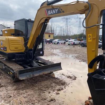 Cina 60C-9 Sany Used Excavator con 500 ore Velocità di viaggio 2,25 - 4,22 km/h Affidabilità in vendita