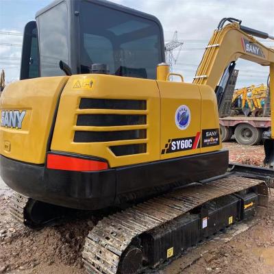 Cina 60C-9 Sany Used Excavator con 500 ore Velocità di viaggio 2,25 - 4,22 km/h Affidabilità in vendita