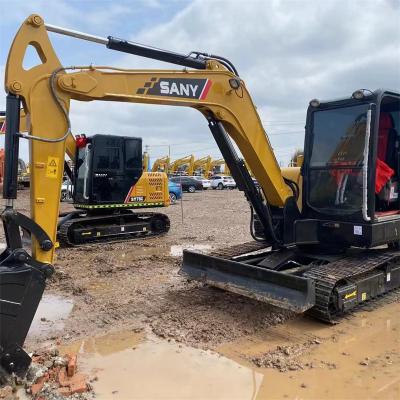 Cina 60C-9 Sany Used Excavator con 500 ore Velocità di viaggio 2,25 - 4,22 km/h Affidabilità in vendita
