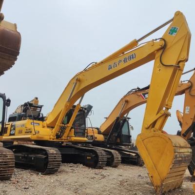 Cina Escavatore Komatsu low hour usato con retroescavatori a secchio e motore Komatsu SAA6D125E-5 in vendita