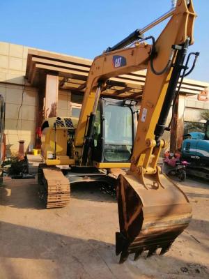 Cina 7 tonnellate Escavatori di seconda mano CAT 307D 50.6kN Forza di scavo a secco per miniere in vendita