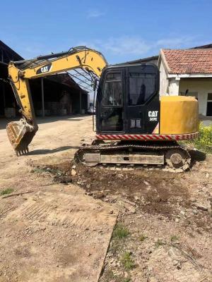 中国 4070mm 最大掘削深さ 6800KG の作業重量を持つ二手 CAT 307E 掘削機 販売のため