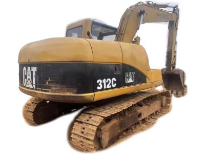 China Tweedehands CAT 312C graafmachine 2760 mm Totaal transporthoogte Te koop