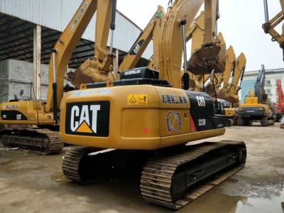 Cina 22550-22620KG Peso operativo Escavatori CAT di seconda mano con capacità di secchio di 0,80m3 in vendita