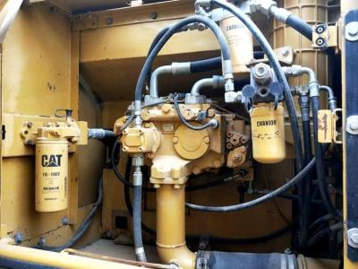 Cina 6710 mm profondità massima di scavo Escavatori CAT di seconda mano con cilindrata di 7.01L in vendita