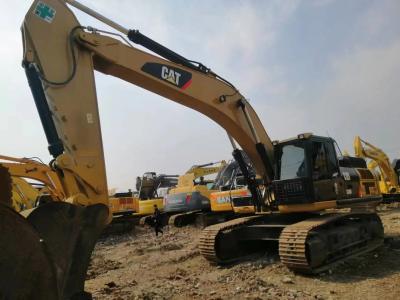 Cina 11760 mm Radiale di scavo massimo Escavatori CAT di seconda mano per progetti di costruzione in vendita
