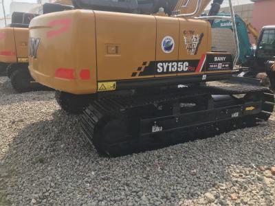 Cina Sany 135C Escavatore Con Motore 73kW 8290mm Radiale di Scavo / 0,6m3 Capacità di Dipper in vendita
