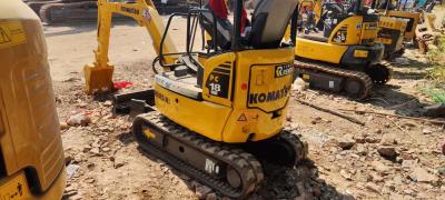 China Komatsu 3D67E-5 Motor Model Watergekoelde KOMATSU PC18 Graafmachine Met 0.04m3 Emmer Capaciteit Te koop
