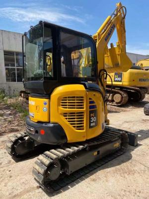 Cina Escavatore da 3 tonnellate Komatsu PC30 Con 0.2m3 Capacità del secchio 22100W Potenza del motore 4.450L Serbatoio del carburante in vendita