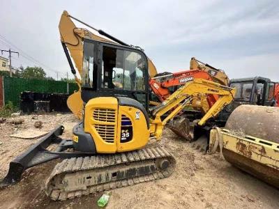 China Excavadora de rastreo Komatsu PC35 3.5ton retroexcavadora con fuerza de excavación de cubo y 58% de capacidad de escalada en venta