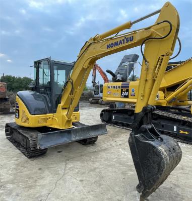 Cina Escavatore a trascinatore Komatsu 55MR-2 65L Capacità del serbatoio di carburante 28500W Potenza del motore 0,15-0,2m3 Capacità del secchio in vendita