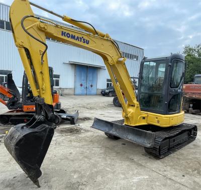 Cina Escavatore a trascinatore Komatsu 55MR-2 65L Capacità del serbatoio di carburante 28500W Potenza del motore 0,15-0,2m3 Capacità del secchio in vendita