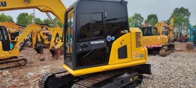 Cina 7 tonnellate, 4,5 km/h, Komatsu 70-8 Escavatore con 0,32 m3 di capacità di secchio e 30,2 Kpa di tensione specifica di terra in vendita