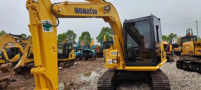 Cina 7 tonnellate, 4,5 km/h, Komatsu 70-8 Escavatore con 0,32 m3 di capacità di secchio e 30,2 Kpa di tensione specifica di terra in vendita