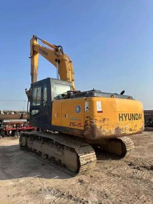 Cina Hyundai R215 Escavatore usato 125KW Potenza 0,92m3 Capacità del secchio 9730mm Altezza di scavo in vendita