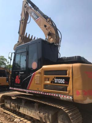 Cina Sany Excavator con motore ISUZU 4JJ1-XDJAG-01-C3 Forza di scavo e velocità in vendita
