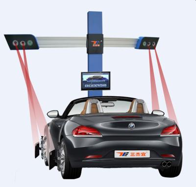 China High Precision Automatic 3excel Wheel Aligner , Portable Wheel Alignment Machine for sale