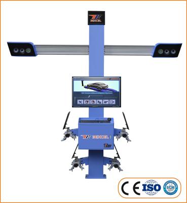 China 533cm Wheelbase 26" Rim 3D Wheel Alignment Machine T50 for sale