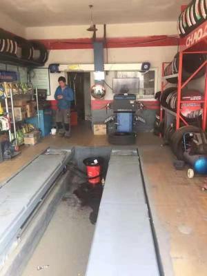 China 265cm Track Width 26'' Rim LVD ECM 3D Car Wheel Alignment for sale