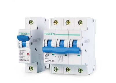 Cina Interruttore novello 40A 63A 230V 400V di MCB DZ47N-63 C63 mini in vendita