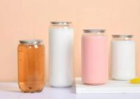 China Pet Empty Bottles Clear Plastic For Milk Tea Juice Leakproof for sale