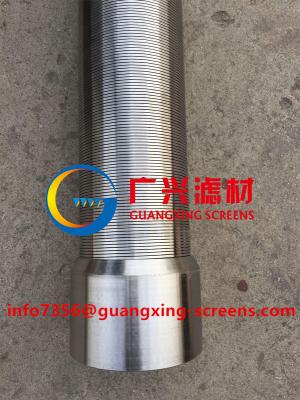 China stainless steel water well screen tube OD219MM for sale