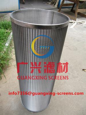 China Automatic selfcleaning filter wedge wire rotary drum screen for sale