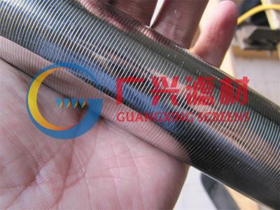 China stainless steel 304 OD 37mm wedge wire tube for sale