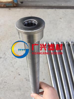 China stainless steel316L OD 38mm wedge wire screen tube for sale