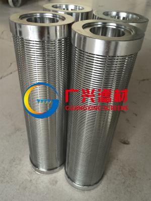China stainless steel316L OD 85mm wedge wire screen tube for sale