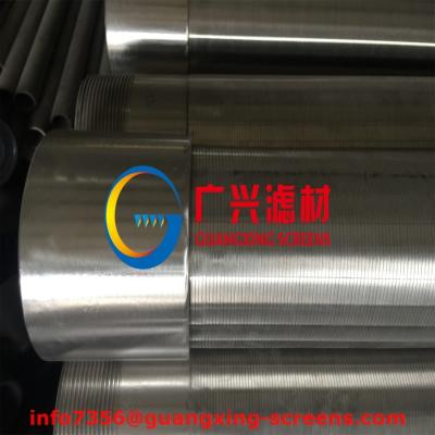 China OD168mm /slot0.5mm /5.8m/ water well screen tube for sale