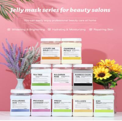 중국 모든 피부 유형에 영양가있는 Hydro Jelly 마스크 시트 젤 같은 질감 가벼운 신선한 향기 판매용