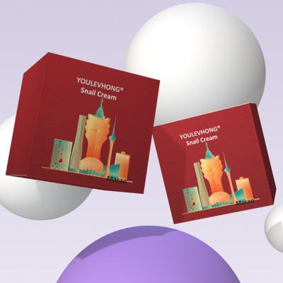 China Fragrance Free Snail Cream Moisturizing and Anti Aging Unisex Facial Cream for All Skin Types for sale