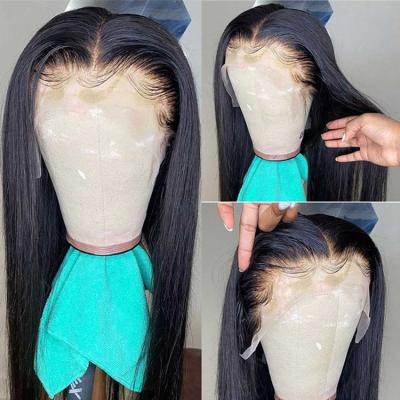 Cina 100g di parrucche di densità estensione dei capelli umani reali 180% capelli lisci lunghi in vendita