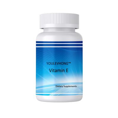 China Vitamin E Soft Gel Capsules Clear Brownish Red Viscous Vitamin E Softgels with Antioxidant Properties for sale