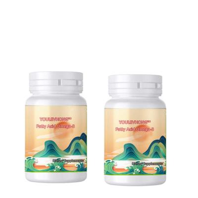 China Pure Fish Oil fatty acid Omega-3 Supplement with EPA 600mg / DHA 400mg for Optimal Health for sale
