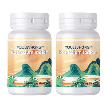 China 100 Tablets Quantity Potassium Iodide Pills For Performance Dietary Supplement Natural Health Beauty Products for sale