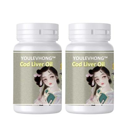 China Cod Liver Oil Softgels Total Fat Fatty Acids Natural Health Beauty Capsules FDA NSF BRC GOED for sale