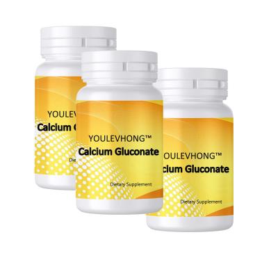 China 100 Tabletten Calciumgluconat Ergänzungen mit Cellulose Gel Alltagsgesundheitspflege Natürlich unterstützt die Knochengesundheit zu verkaufen