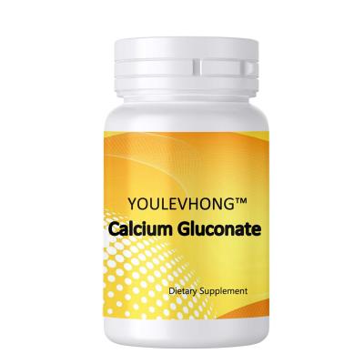 China 100 Tabletten Calciumgluconat Ergänzungen mit Cellulose Gel Alltagsgesundheitspflege Natürlich unterstützt die Knochengesundheit zu verkaufen