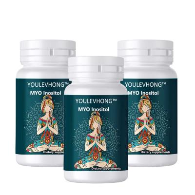 China 120 Count USA Made Eficaz Myo Inositol Suplemento cápsulas para o bem-estar diário Suporta ciclo menstrual saudável à venda