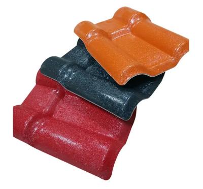 China Spaanse het Bamboegolf van ASA Synthetic Resin Roof Tile voor het Pakhuis van Villaloodsen Te koop