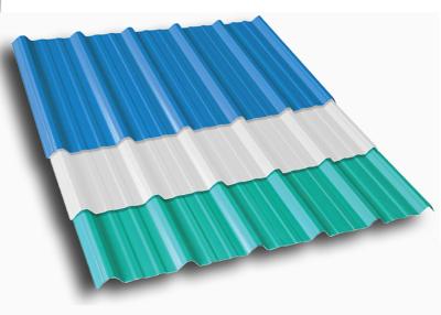 China Van het Dakbladen van pvc van de corrosieweerstand Anti Ultraviolette Plastic Daktegels Te koop