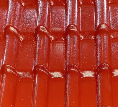 Cina Spessore di Abd 2.5mm di verde di Asa Spanish Roof Sheet Waterproof di resistenza al fuoco in vendita