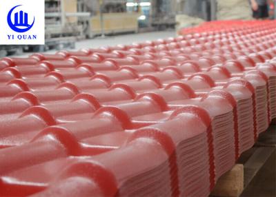 Cina Passo leggero di ASA Synthetic Resin Roof Tile 219mm della villa in vendita