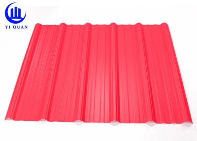 China Het kleurrijke Dak van pvc van de Brandweerstand betegelt 1130mm Breedte Gemakkelijk te installeren Te koop