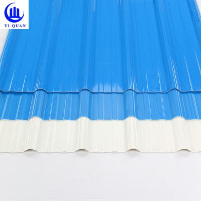 Cina Mattonelle di tetto di plastica a prova di fuoco su misura del PVC APVC per il progetto di costruzione della fabbrica in vendita